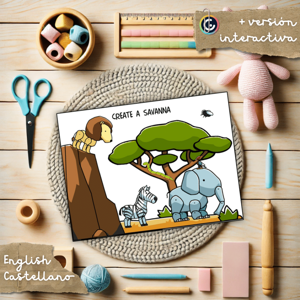 Create a Savanna - Crea una sabana - Docentes Decentes